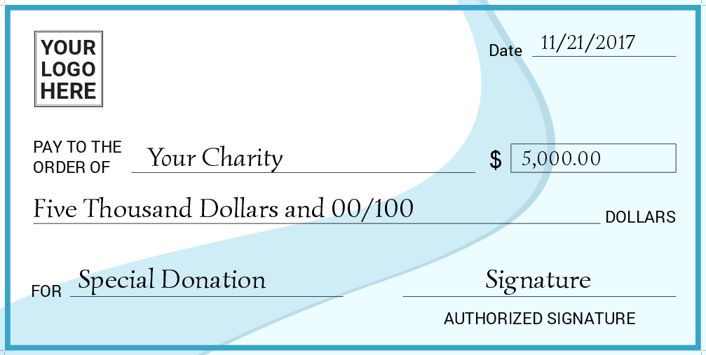 Giant & Large Check Printing | Stigler Printing